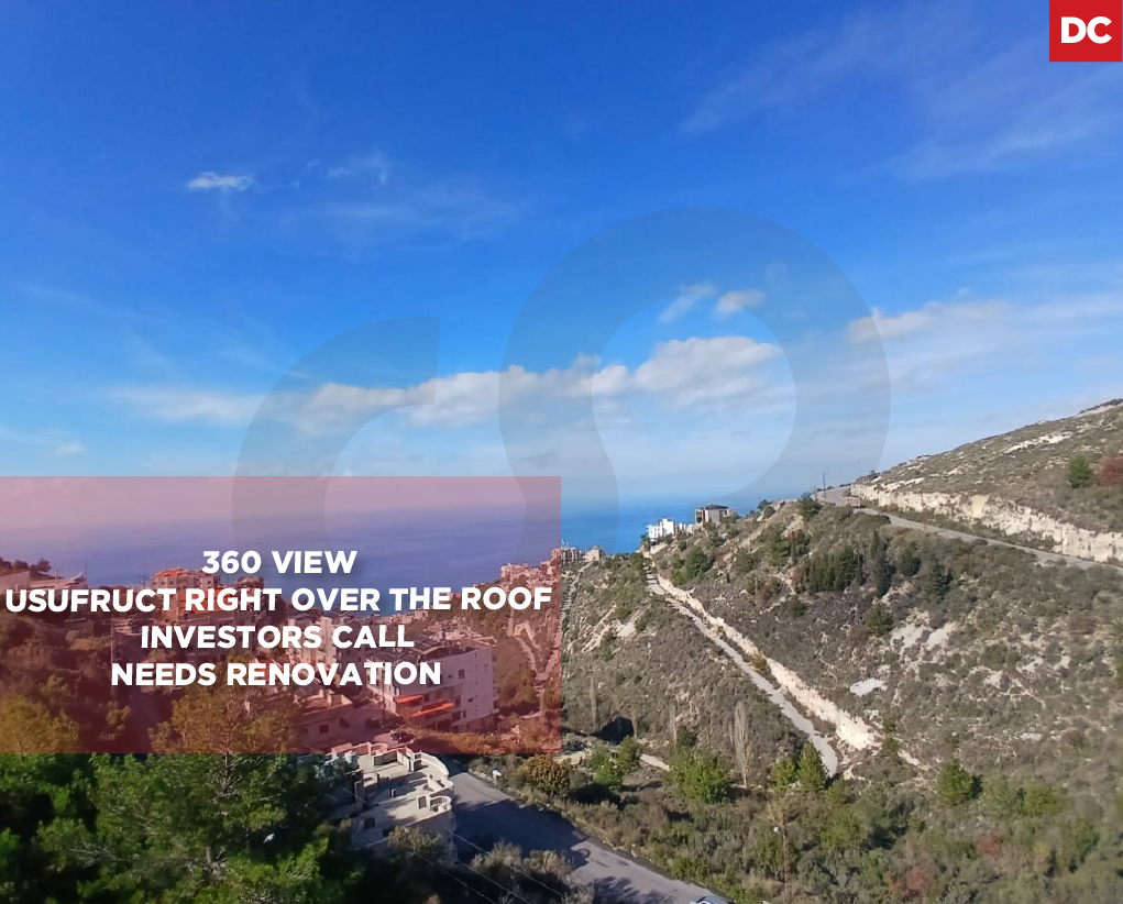 360° Panoramic Sea & Mountain View in halat/حالات – Confidence Real Estate